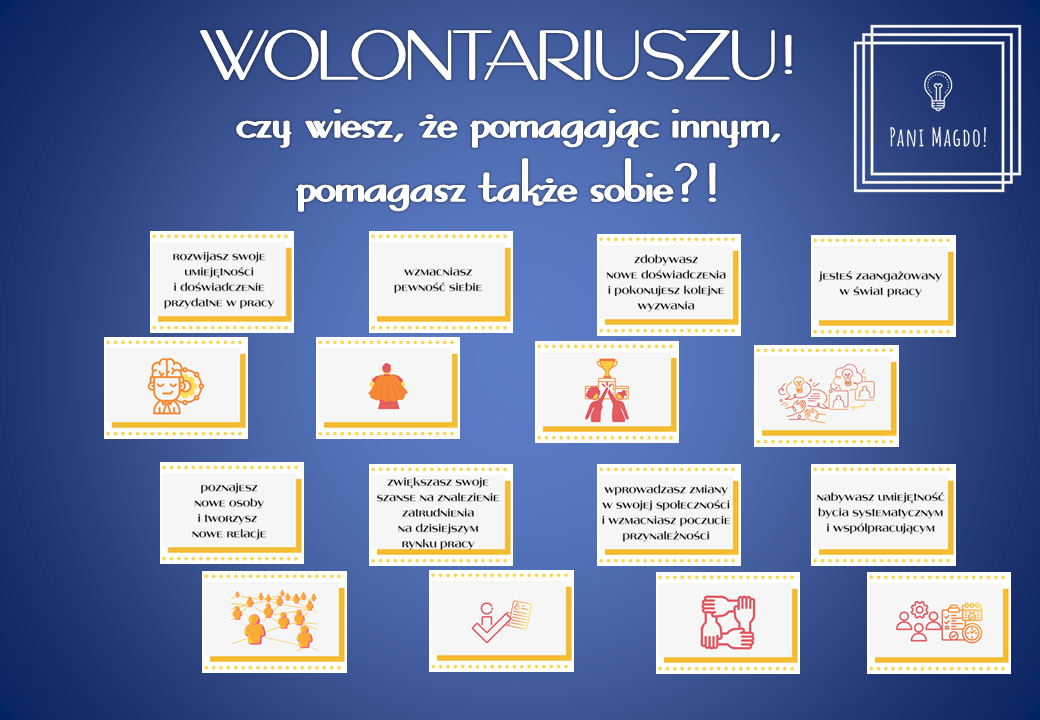 Dekoracja do druku: WOLONTARIUSZU! czy wiesz, że... | Sklep internetowy ...